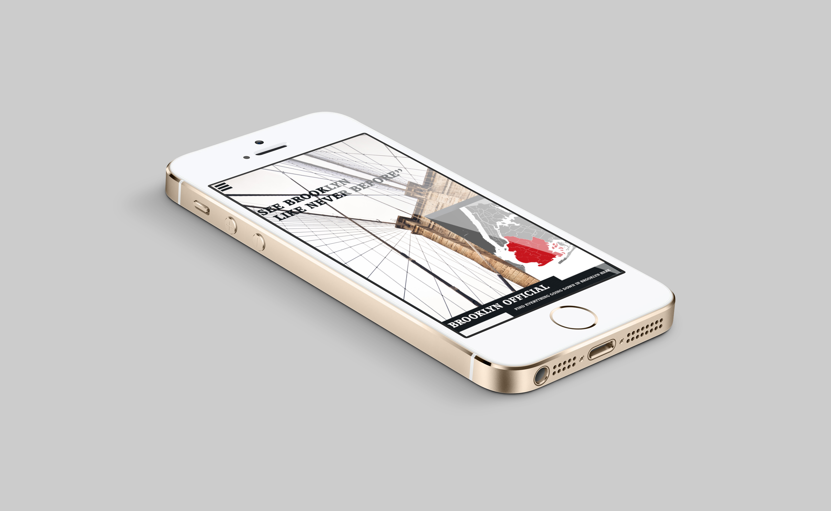 Brooklyn Bridge mobile mockup – Russell Howard